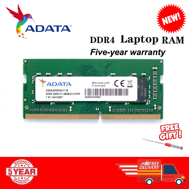 ADATA RAM DDR4 4GB 8GB 16GB Memory For Notebook 2133MHz 2400MHz 2666MHz 3200MHz DDR4 1.2V PC ...
