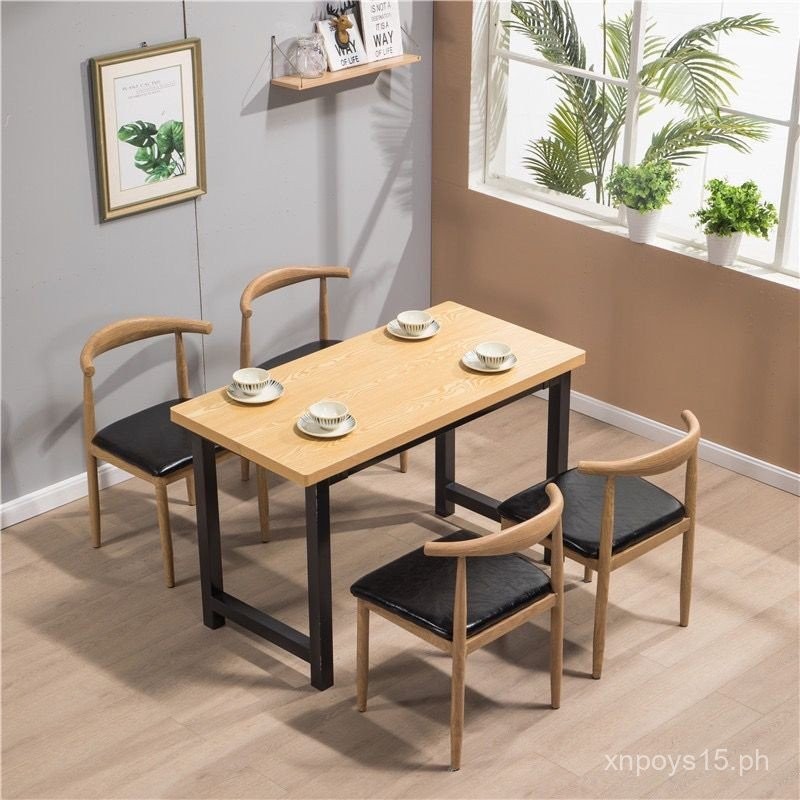 Fast Food Restaurant Table and Chair Set Breakfast Noodle Shop Snack ...