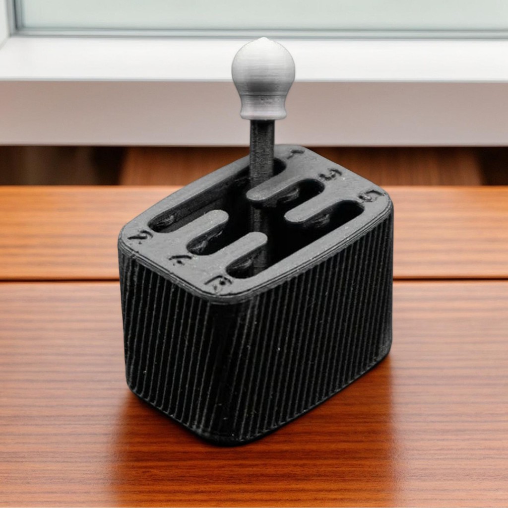 Gear Shifter Fidget Toy 3D Printed Manual Gear Shift Hand Relax Toy ...