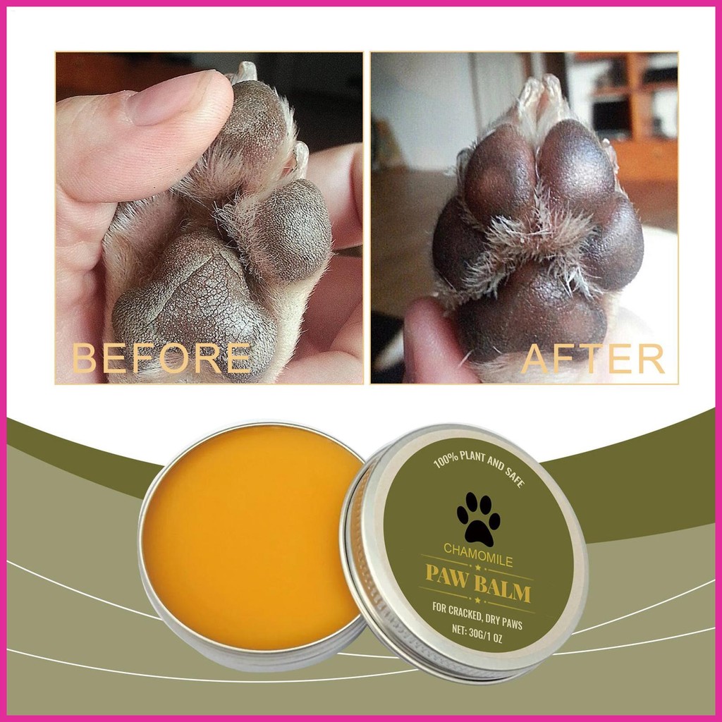 Dog Paw Balm 30g Paw Soother Balm Effective Paw Protector for Dry ...