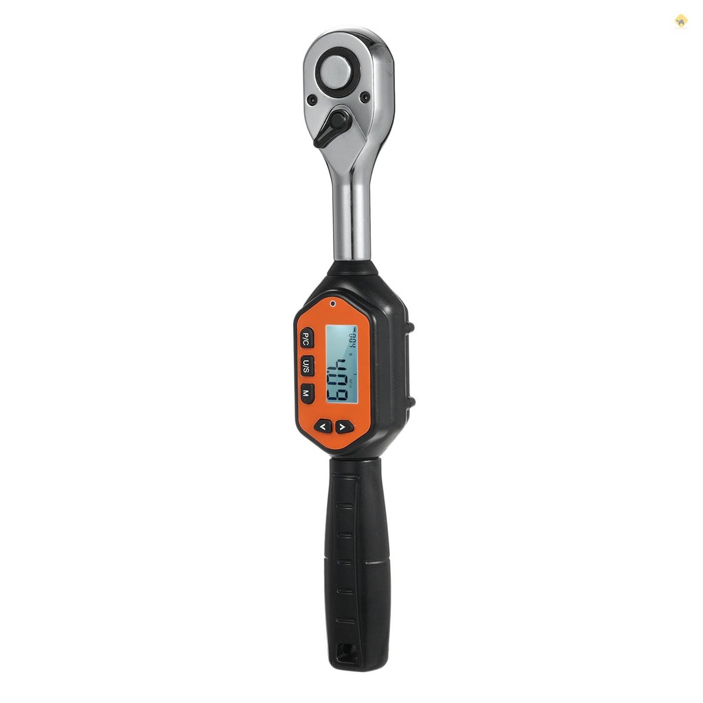EWM-R-100 1/2'' Drive Mini Digital Torque Wrench Handheld Portable Digital Torque Wrench Large ...