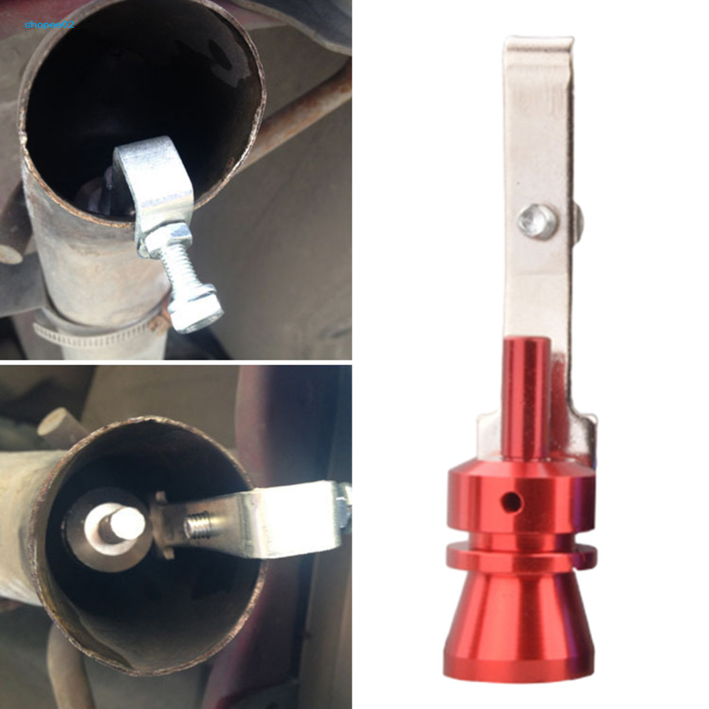 fgDijon Aluminum Alloy Car Turbo Whistle Exhaust Pipe Turbo Whistle ...
