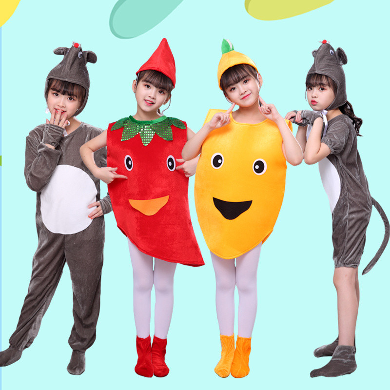 11/New Year's Day Children's Little Mouse Eating Pepper Performance ...