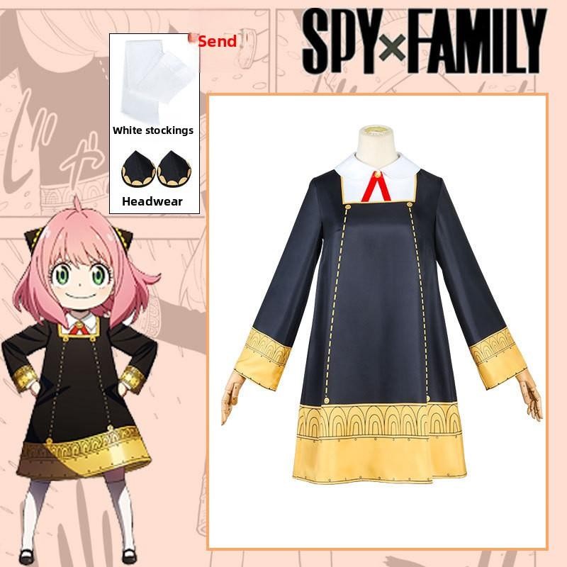 SPY×FAMILY Anya Costume Cosplay Party Role Play Amine Halloween Eden ...