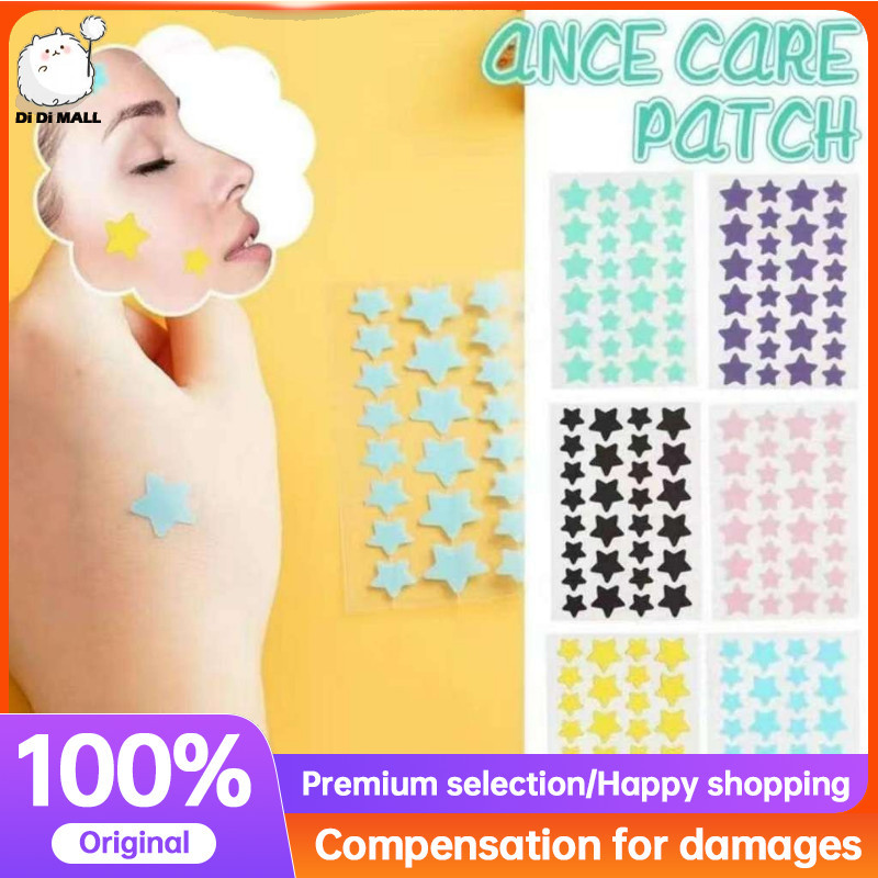 Star Acne Patch Cute Hydrocolloid Covering Blemishes Anti-Acne Day and ...