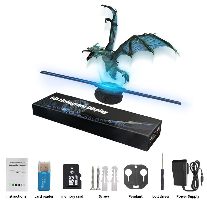 Naked Eye3d Holographic Projector Air Imaging Stereo Hot Advertising ...