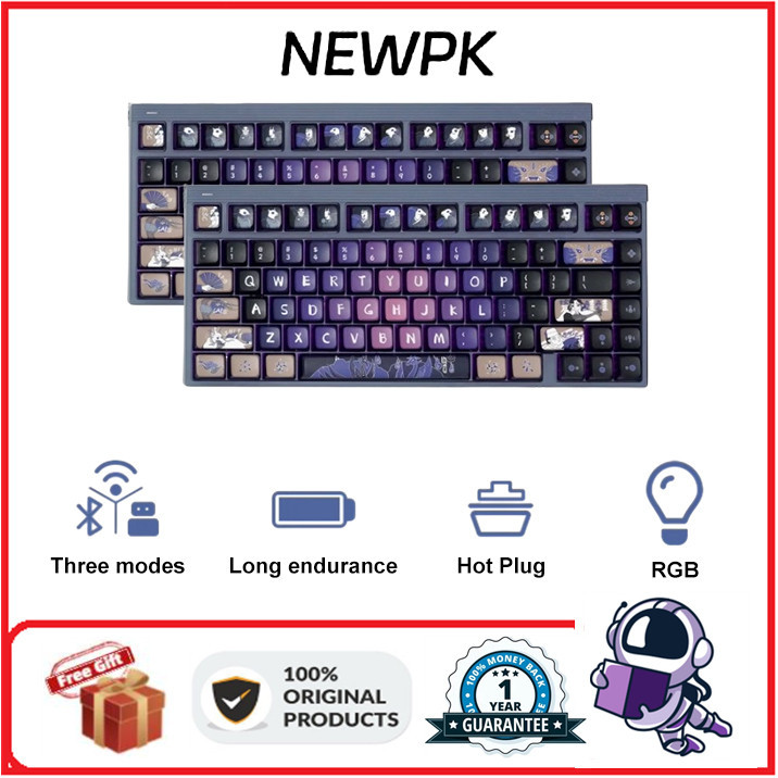 HEXCORE W800 Wireless Three Mode Mechanical Keyboard Hot Plug RGB | Shopee Philippines