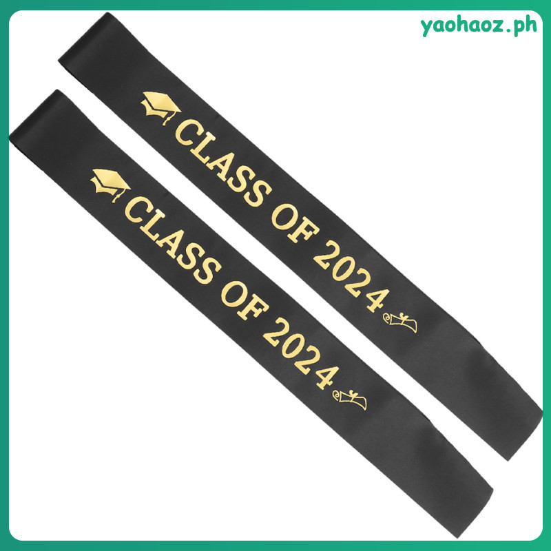 3 Pcs Grad Sash 2024 Sashes Graduate Shoulder Strap for Graduation ...