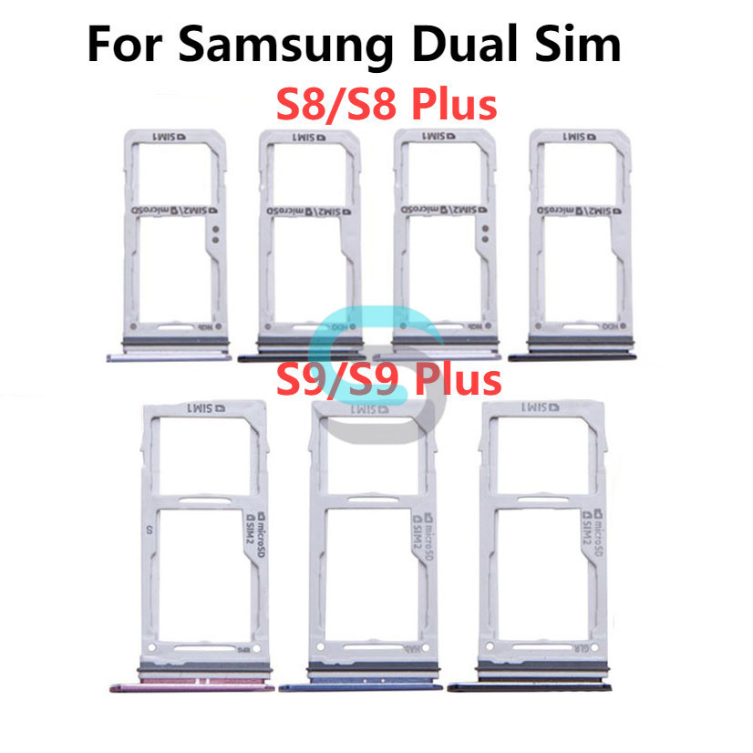 New High Quality SIM Card Tray Holder For Samsung Galaxy S8 S9 Plus ...