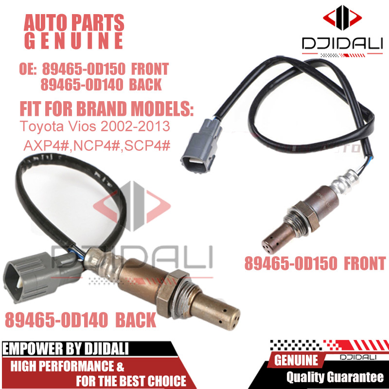 FRONT BACK Oxygen Sensor for Vios 2002-2013 89465-0D150 89465-0D140 ...