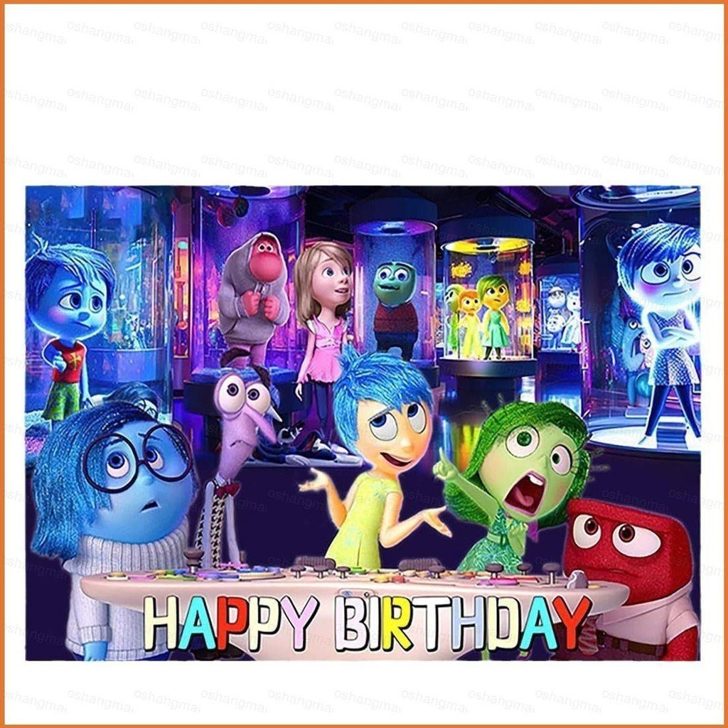 YT Inside Out Theme Cartoon Animation Celebrate Party Photo Photography ...