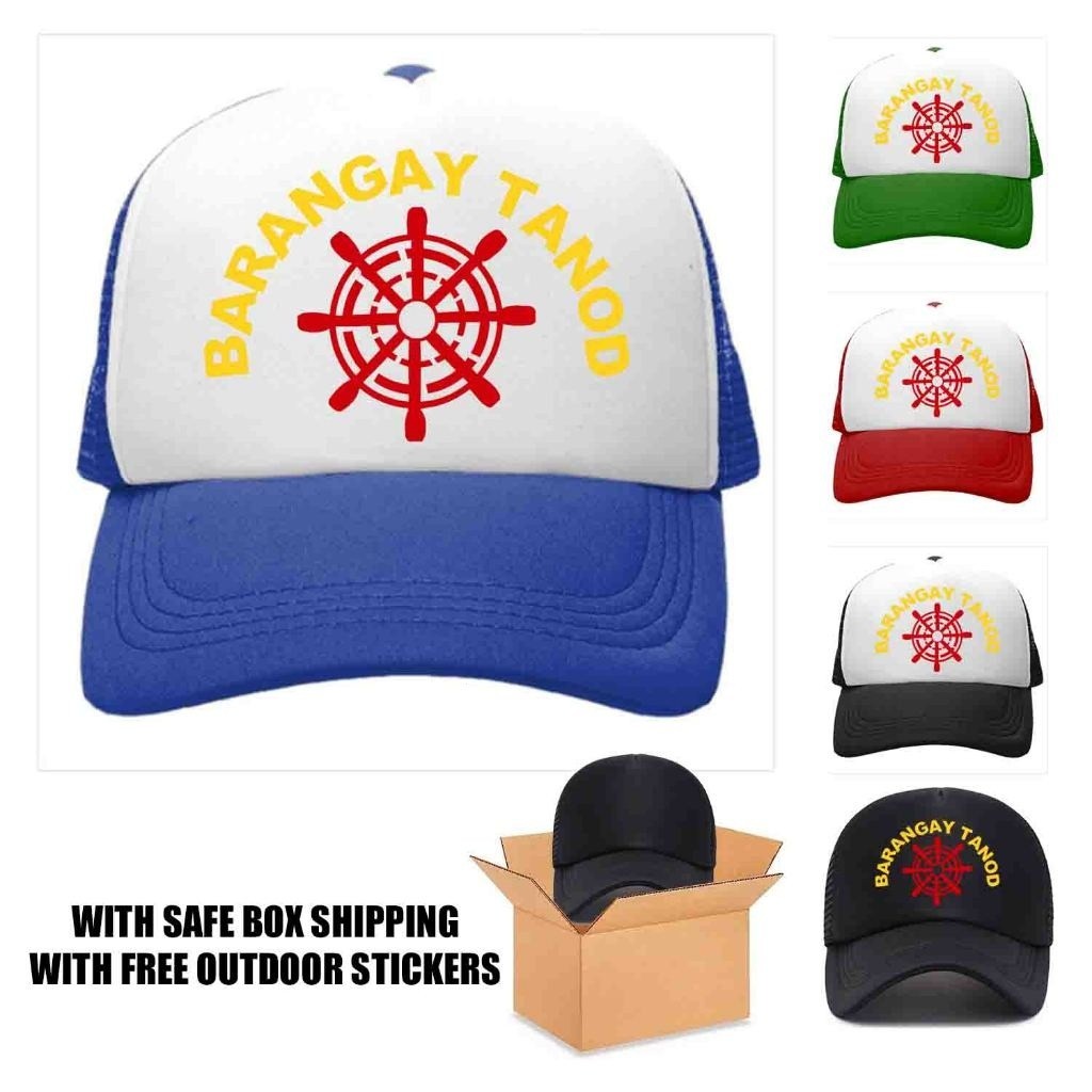 Barangay Tanod Cap V2 Trucker Cap Net Cap With Box Shipping | Shopee ...