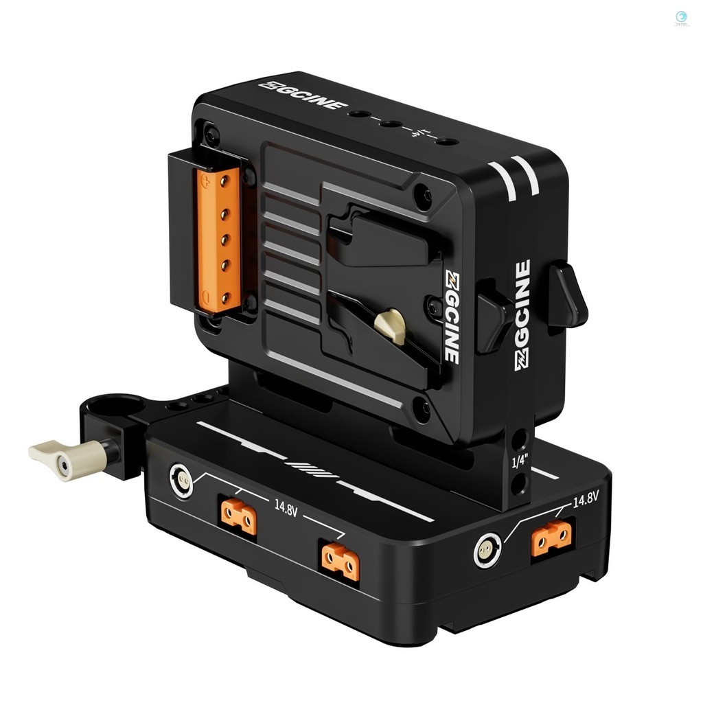 ZGCINE VM-HS2 Hot Swap/Shark Fin Dual Micro V Mount Battery Plate V ...