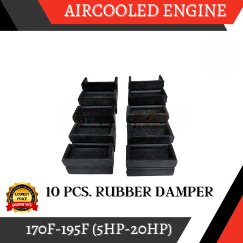 10PCS Fuel Tank Rubber Damper Insulator Support 170F 178F 186F 188F ...