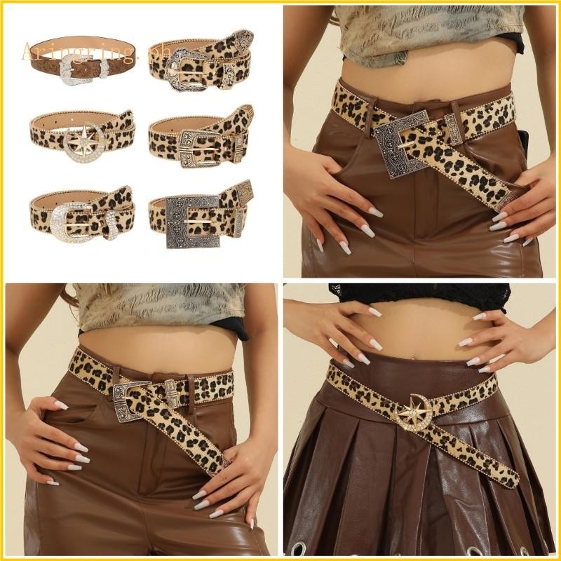 ARIN Punk Waist Belt for Jean Heavy Duty Hip Hop Belt Waistband ...