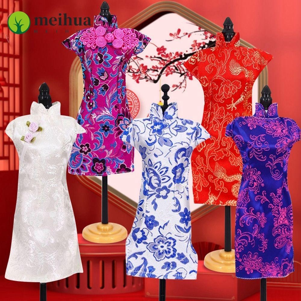 MEIHUA Unique Dress Clothes 19 Styles Cheongsam Style Accessories ...