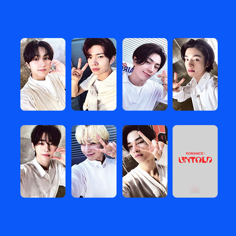 5-7pcs EN Lomo Card ROMANCE UNTOLD Album Photocards HEESEUNG JAKE JAY ...