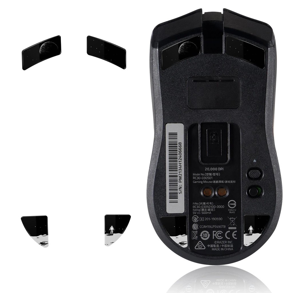 Glass Mouse Skates for Razer Viper Ultimate Mouse Feet Pads Smooth ...