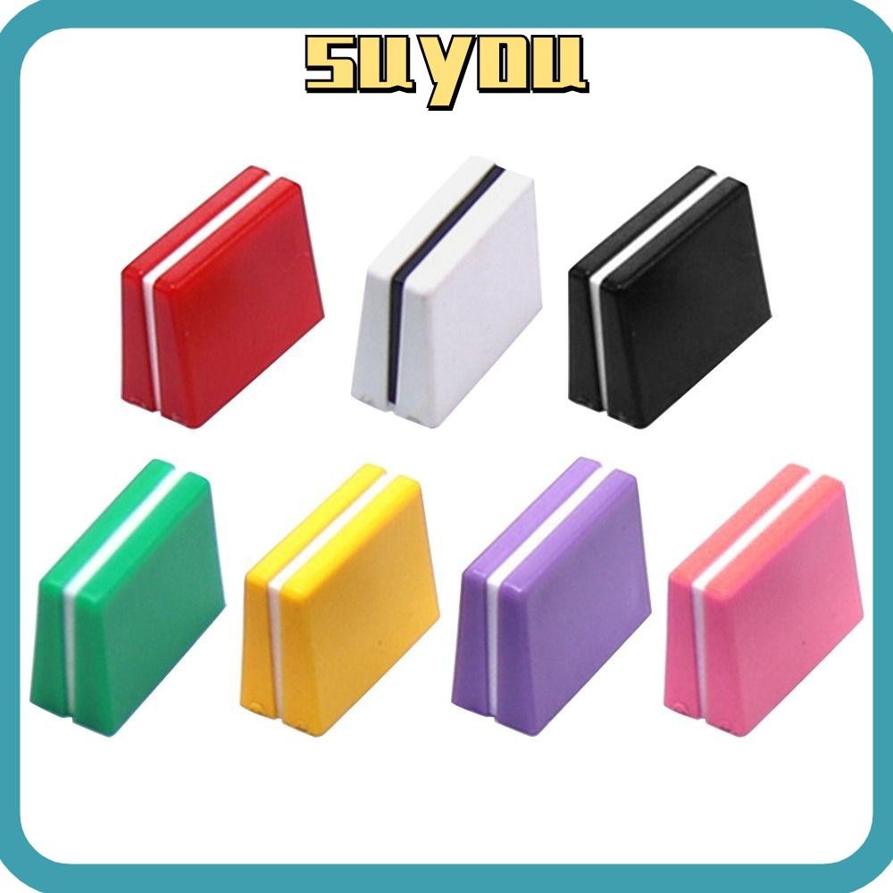 SUYO 10PCS Fader Cap Potentiometer Mixer Equalizer Push-Pull Cap Color ...
