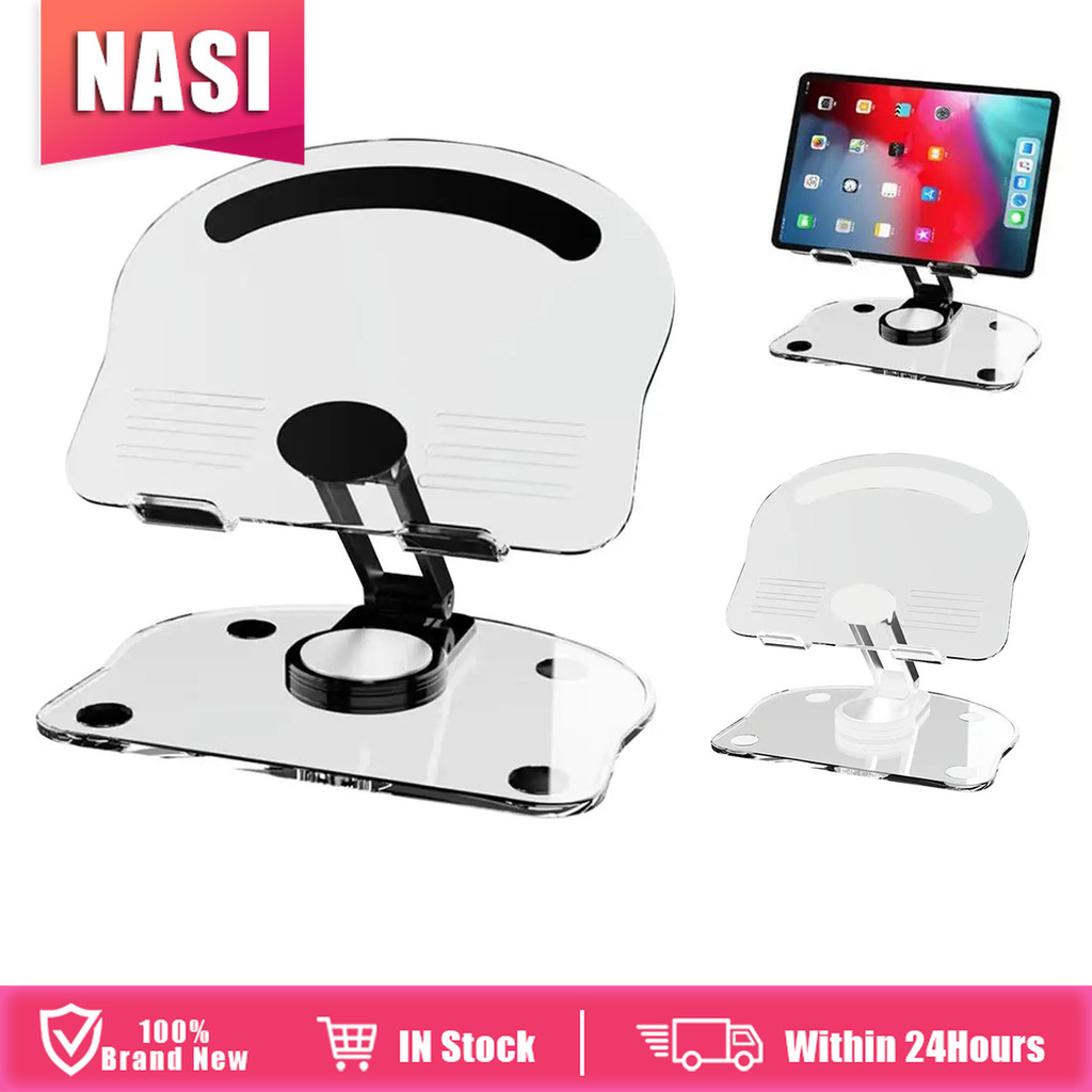 Ipad Stand Adjustable Tablet Stand Desktop Acrylic Flat Plate Bracket ...