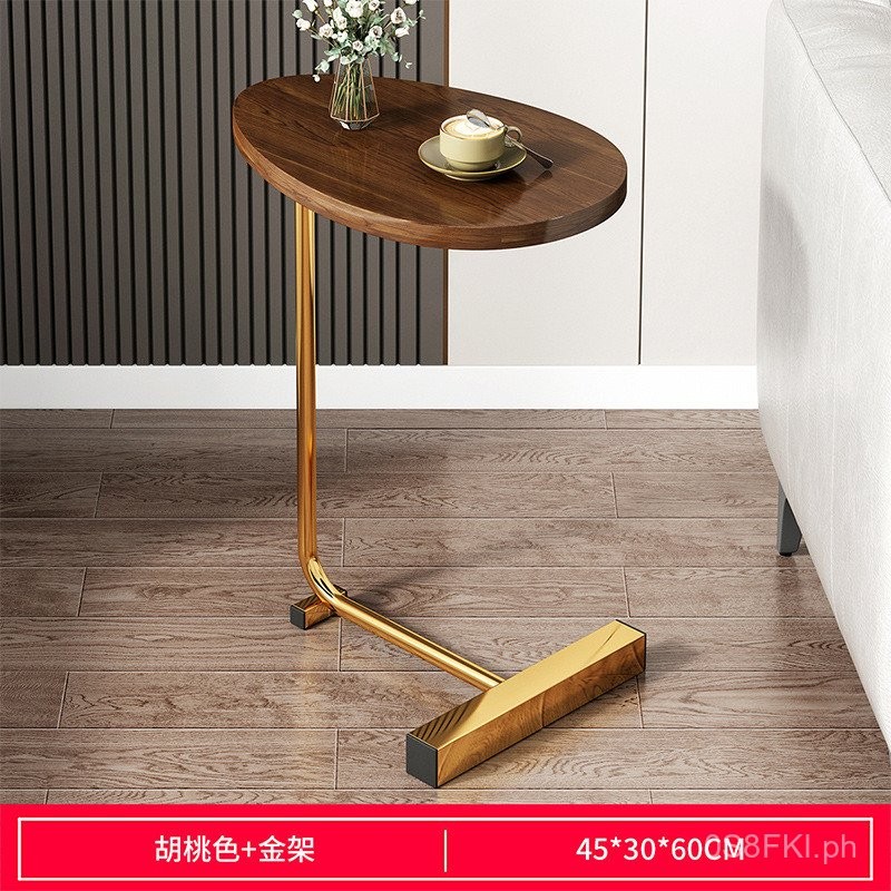Side Table Small Coffee Table Italian-Style Light Luxury Sofa Side ...