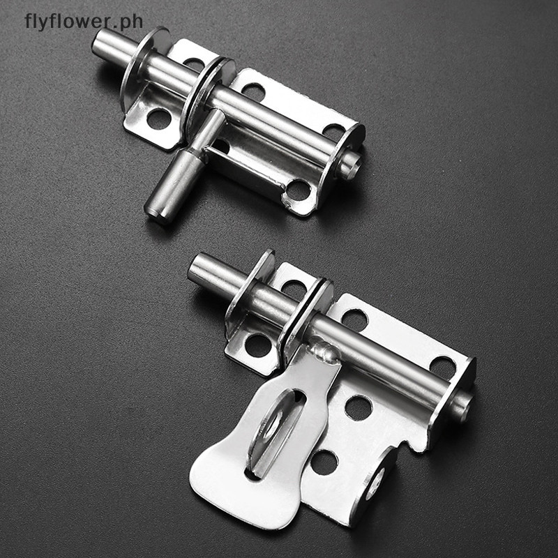 { flyflower.ph } Stainless Steel Door Latch Solid Sliding Bolts Latch ...