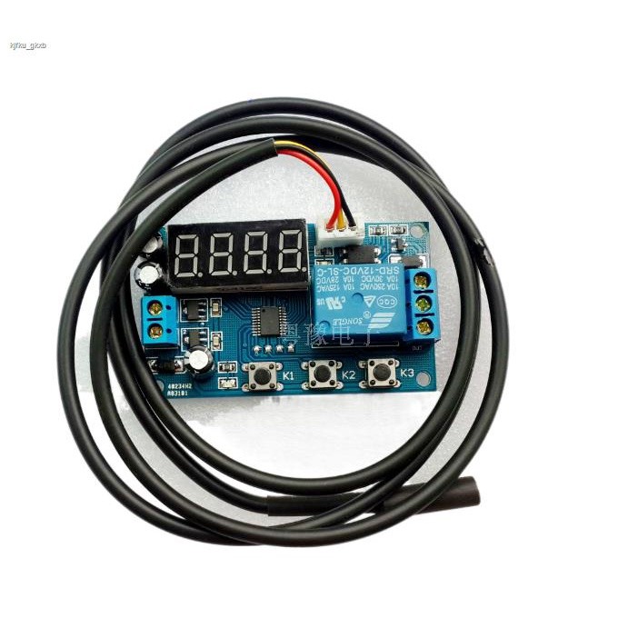 ㅍTemperature control relay module DS18B20 sensor accuracy 0.1 ...