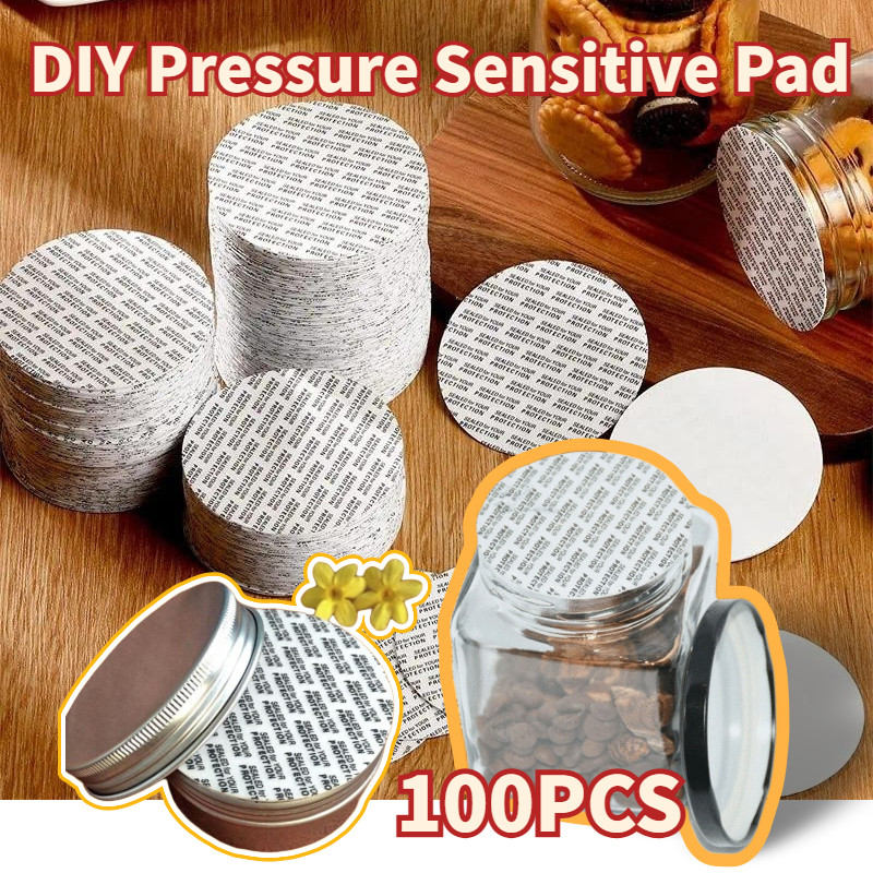 100 Pcs Self Adhesive Pressure Sensitive Elf-Adhesive Foam Press Seal ...