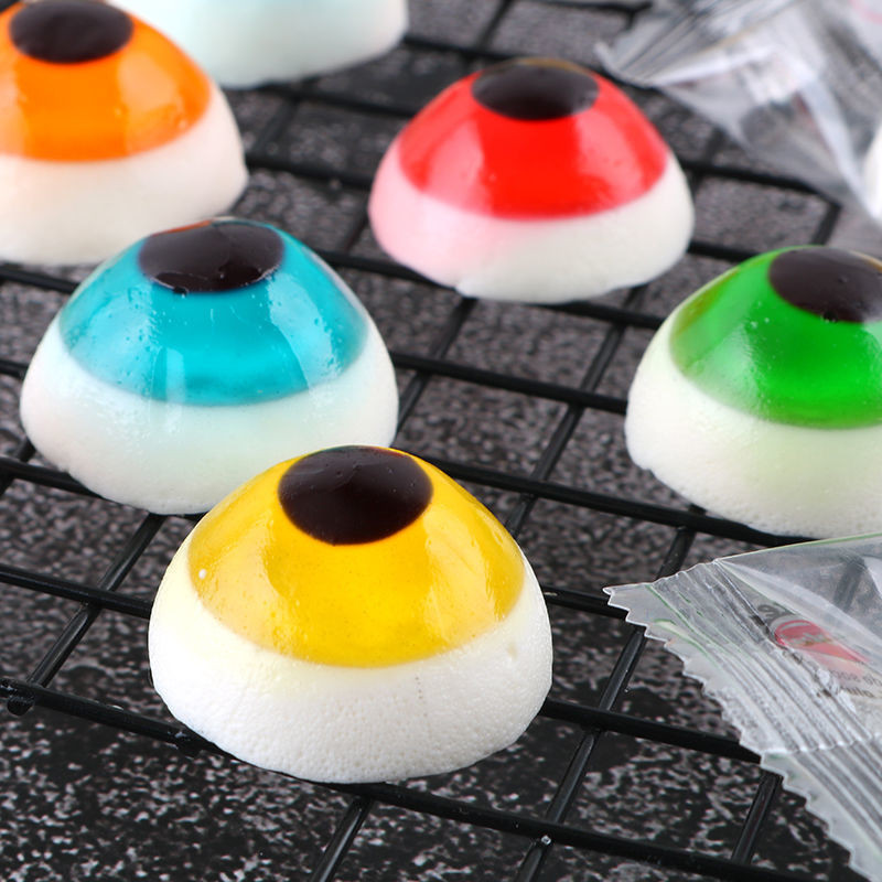 Halloween Gummy Eyeball Gummy Candy Funny Candy Eyeball Candy Mixed ...