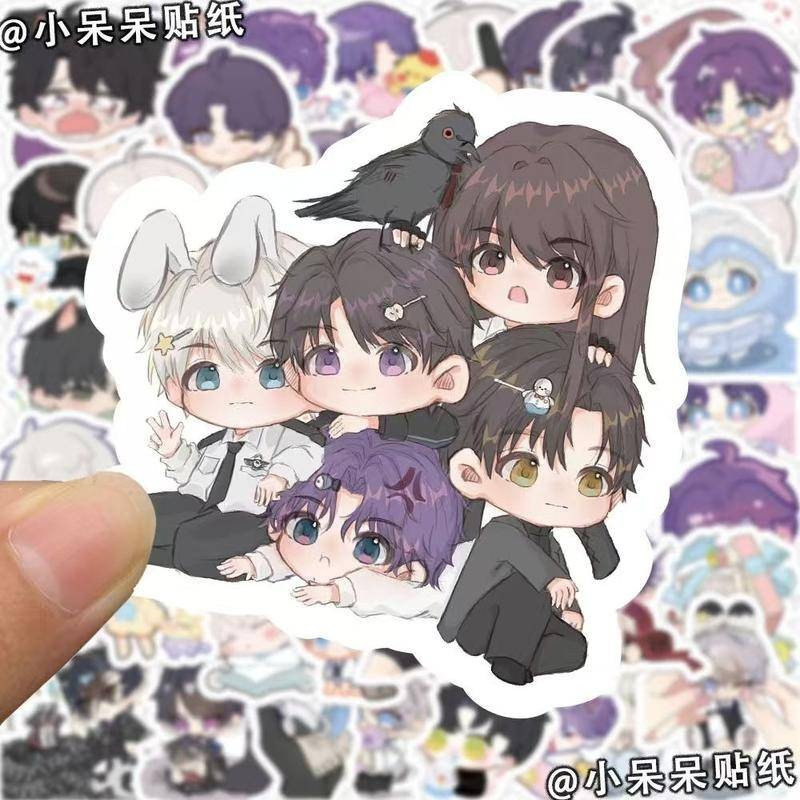 100Pcs/Set Game Cartoon Love and Deepspace Graffiti Stickers Xavier ...