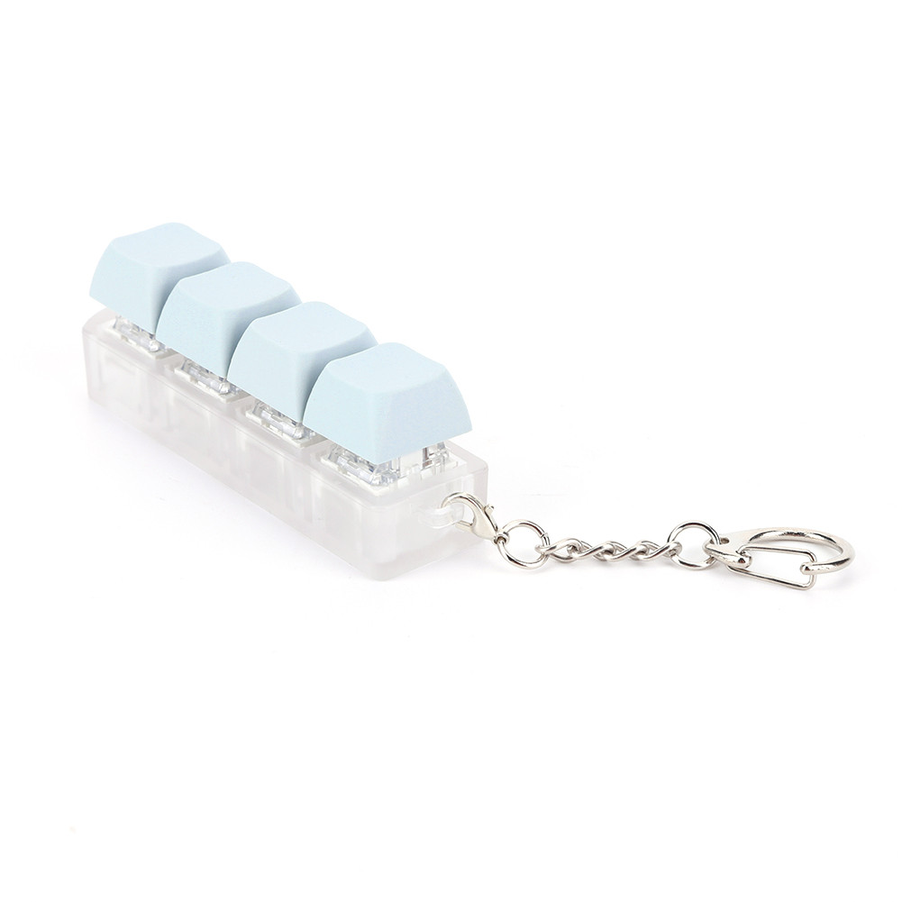 Keyboard Key Toy Button Keycap Fidget Keychain Decompression Toys for ...