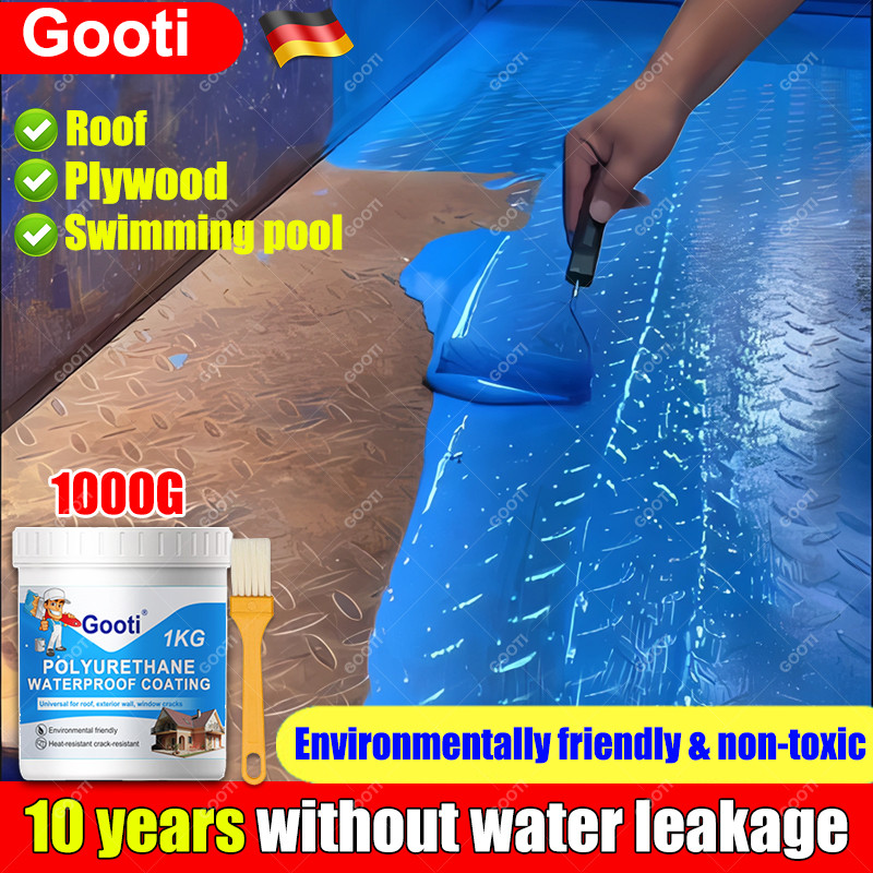 【Free Brush】1000G Waterproof Sealant For Roof Polyurethane Waterproof ...