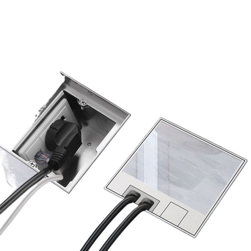 Schneider 10X10 embedded floor insert inlay hidden floor tile wood ...