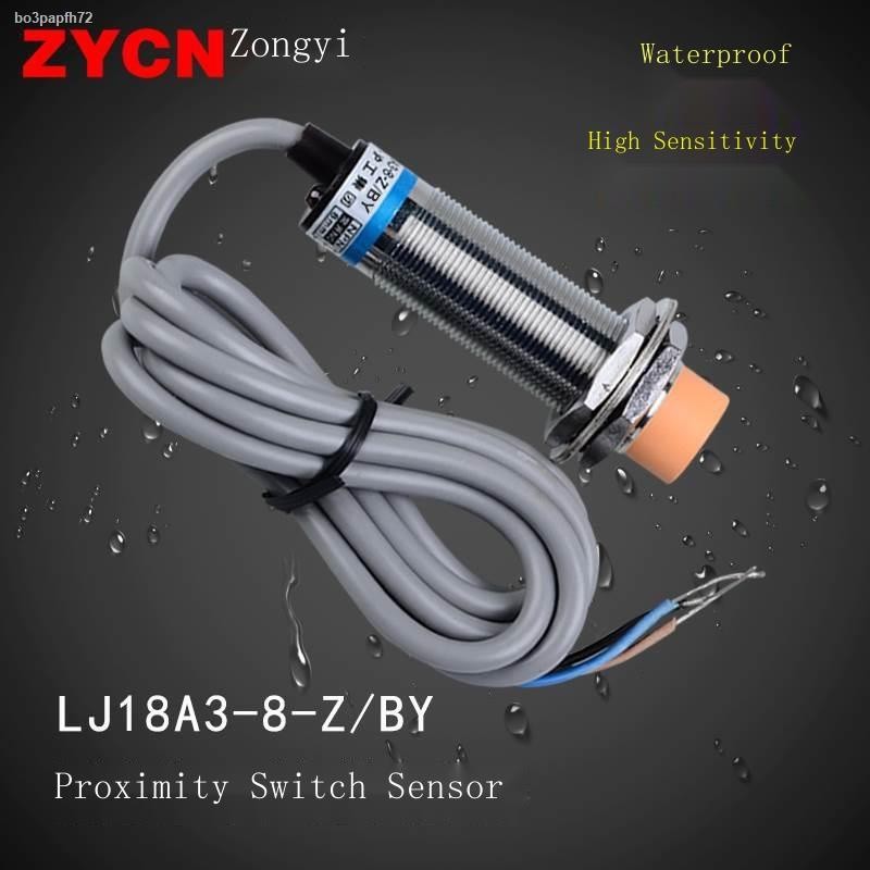 Hugong proximity switch LJ18A3-8-Z BY probe PNP three-wire automatic metal induction waterproof ...