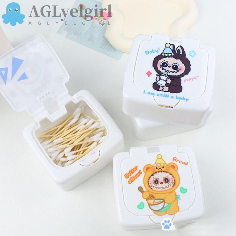 AGLYELGIRL Labubu Storage Box, Button Type Mini Storage Organizer, Pop ...