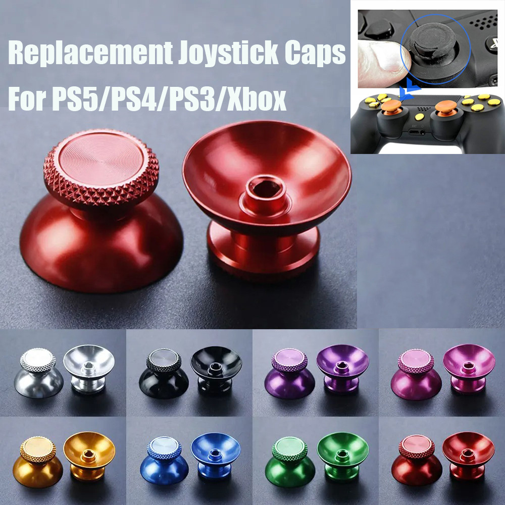 Aluminum Metal Analog Replacement Joystick Thumb Sticks Botton for PS5 ...