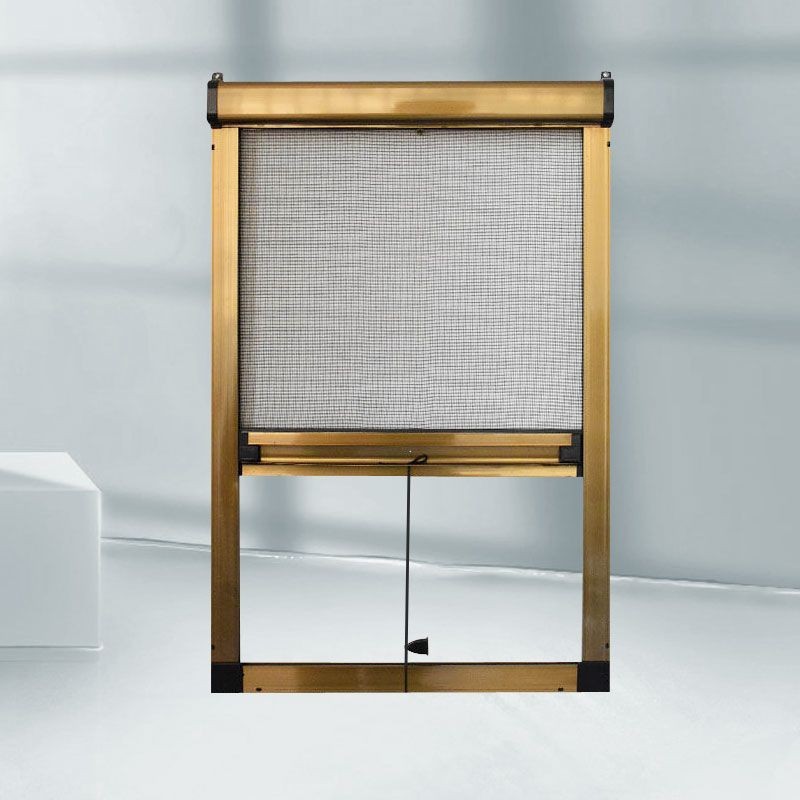 Customized Invisible Screen Window Screen Door Roll-Up Pull-Down ...