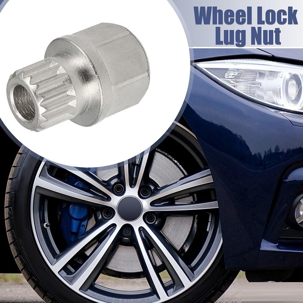 【Hot】32/16PT Hollow Car Anti Theft Wheel Lock Lug Nut Screw Removal Key ...