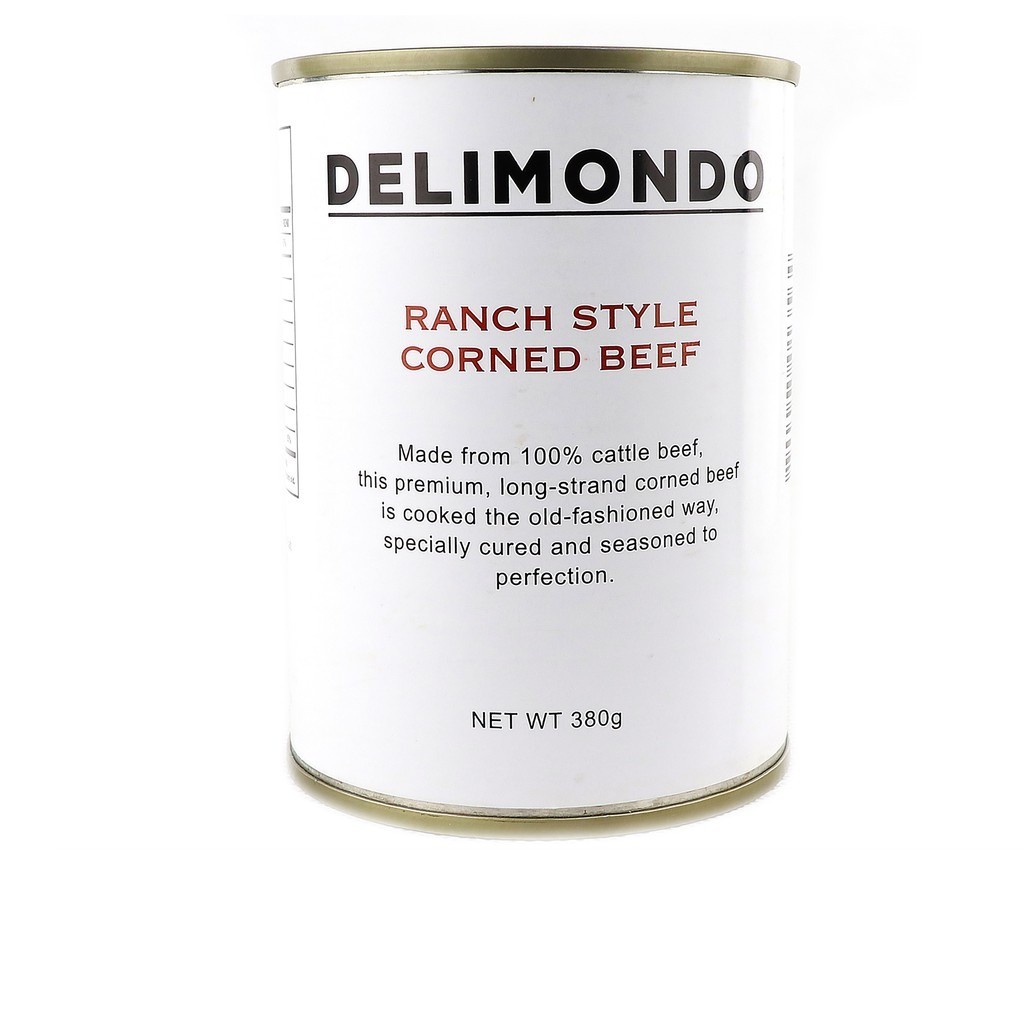 Lazycart Delimondo Ranch Style Corned Beef 380g | Shopee Philippines