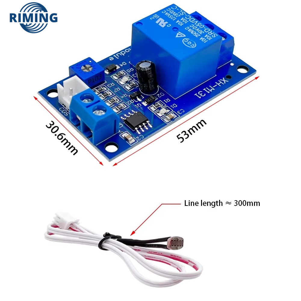 Xh M131 Dc 5v 12v Light Control Switch Photoresistor Relay Module