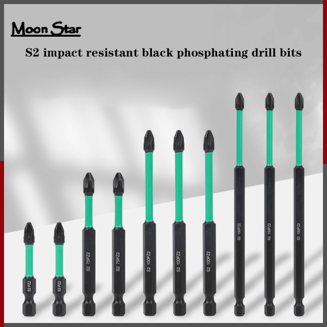 1 Day Shipping! 10 Piece Magnetic Screwdriver Bits, PZ2 Anti-Slip And ...