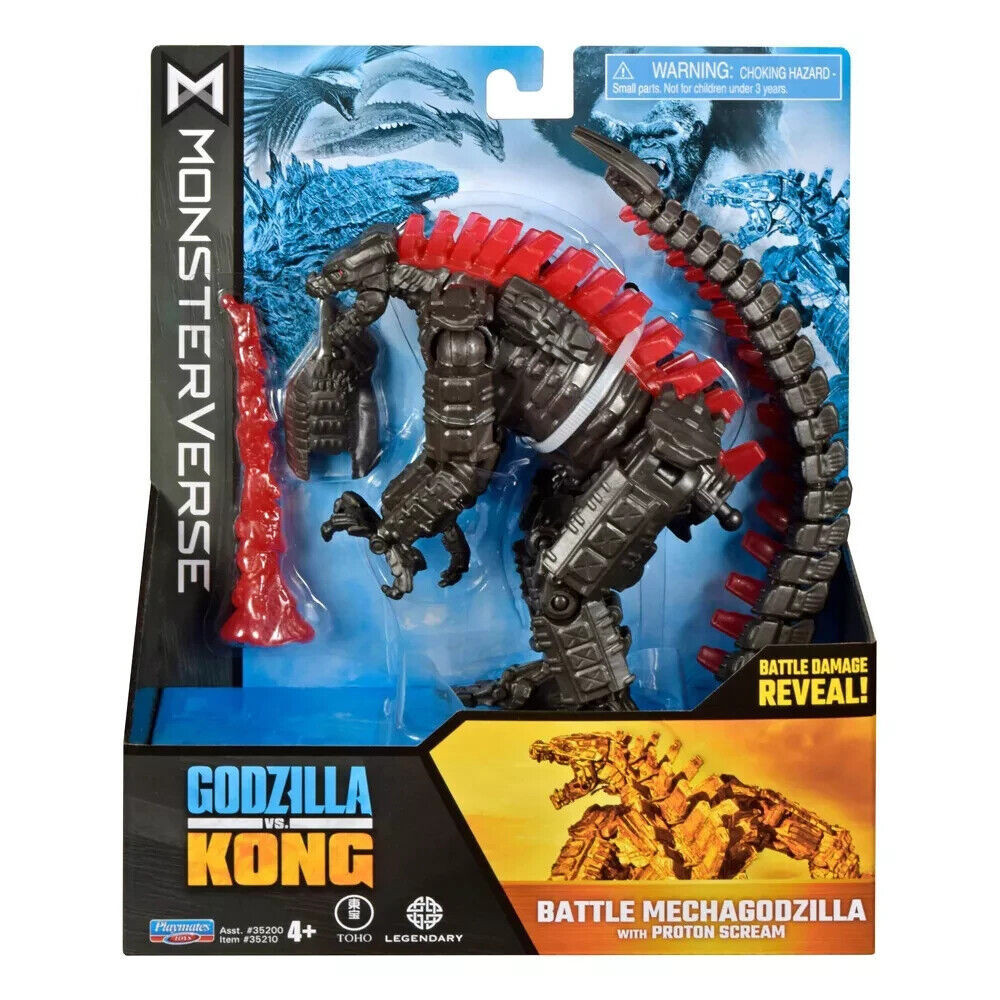 Monsterverse Godzilla VS Kong BATTLE MECHAGODZILLA 6" Collectible ...