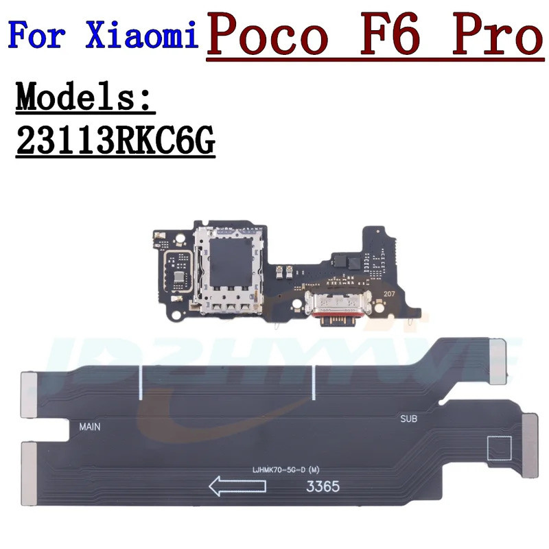 SIM Card Reader Board Dock Connector USB Charging Port Board For Xiaomi ...