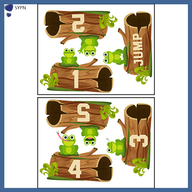Interactive Stickers for Kids Frog Jumping Floor Sensory Walk Decals ...