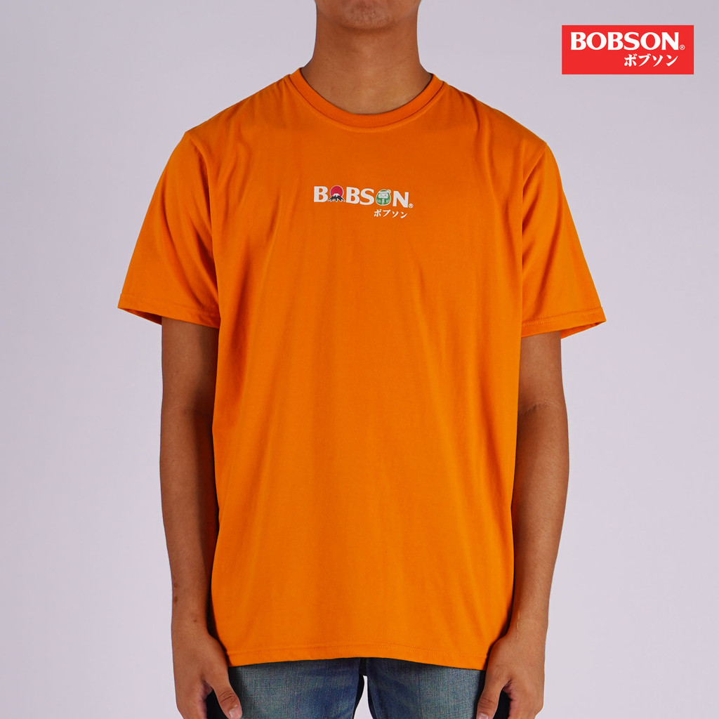 Bobson Japanese Men's Basic Tees with Back Print Comfort Fit 157196-U ...