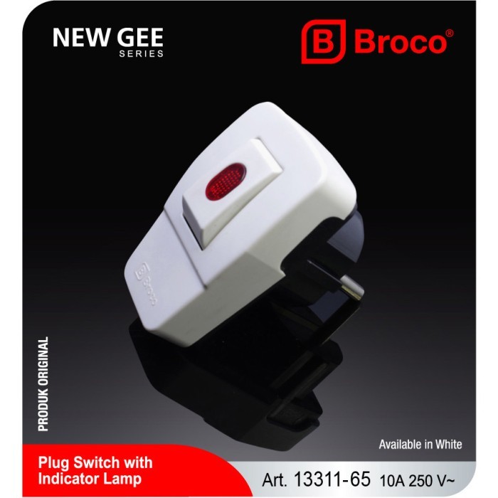 Broco Light Switch Plug 13311 65 (K) | Shopee Philippines