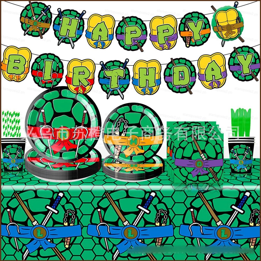 Kira Teenage Mutant Ninja Turtles Themed Decoration Celebrate birthday ...