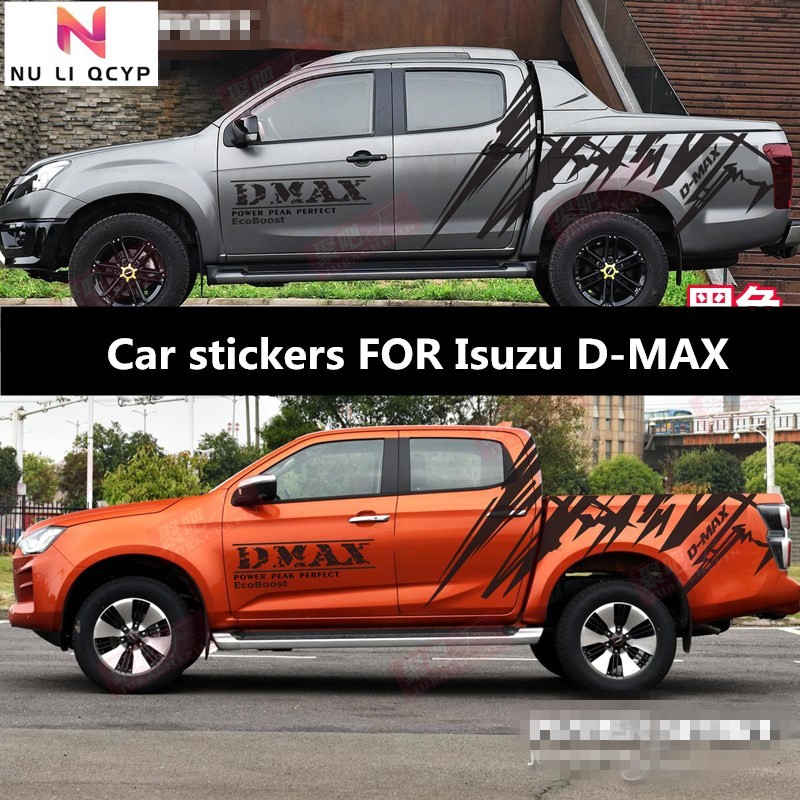 Car stickers FOR Isuzu D-MAX DMAX pickup truck appearance modification ...