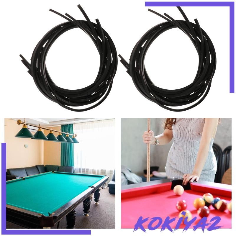 [Kokiya2] 6Pcs Rubber , Pool Table Rail Cushions, Game Room Premium ...
