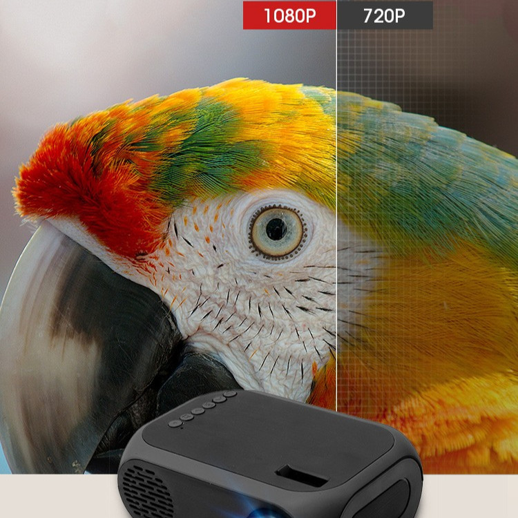 Portable Projector High Definition Multimedia Display for Home and ...